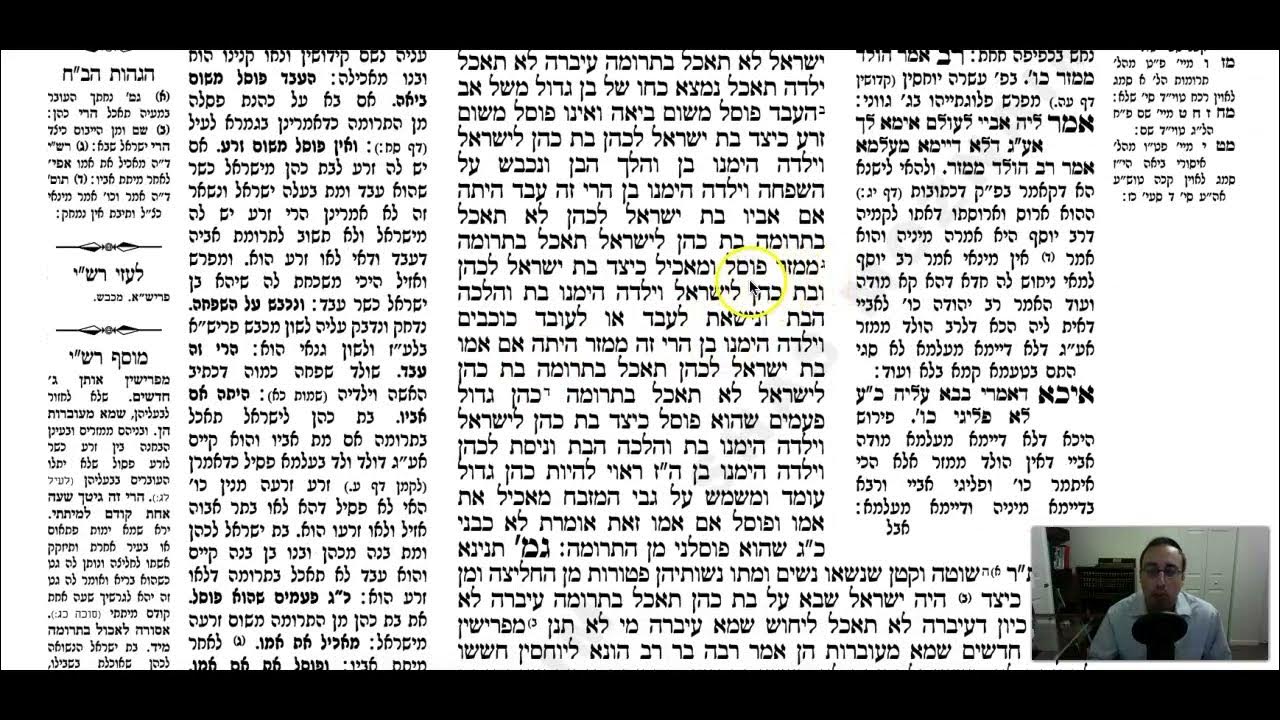 Yevamos Daf 69b Daf Yomi Gemara (Talmud) Mesechet Yevamot - YouTube