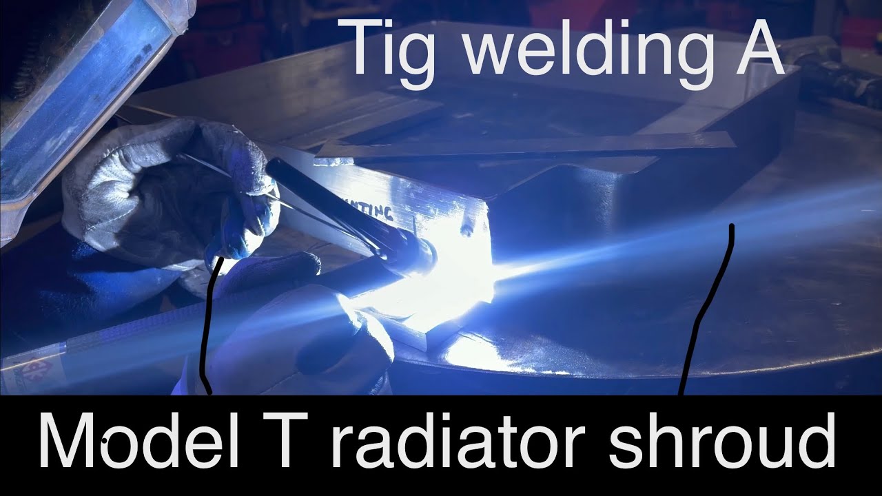 Let’s tig weld a aluminum fan shroud together - YouTube
