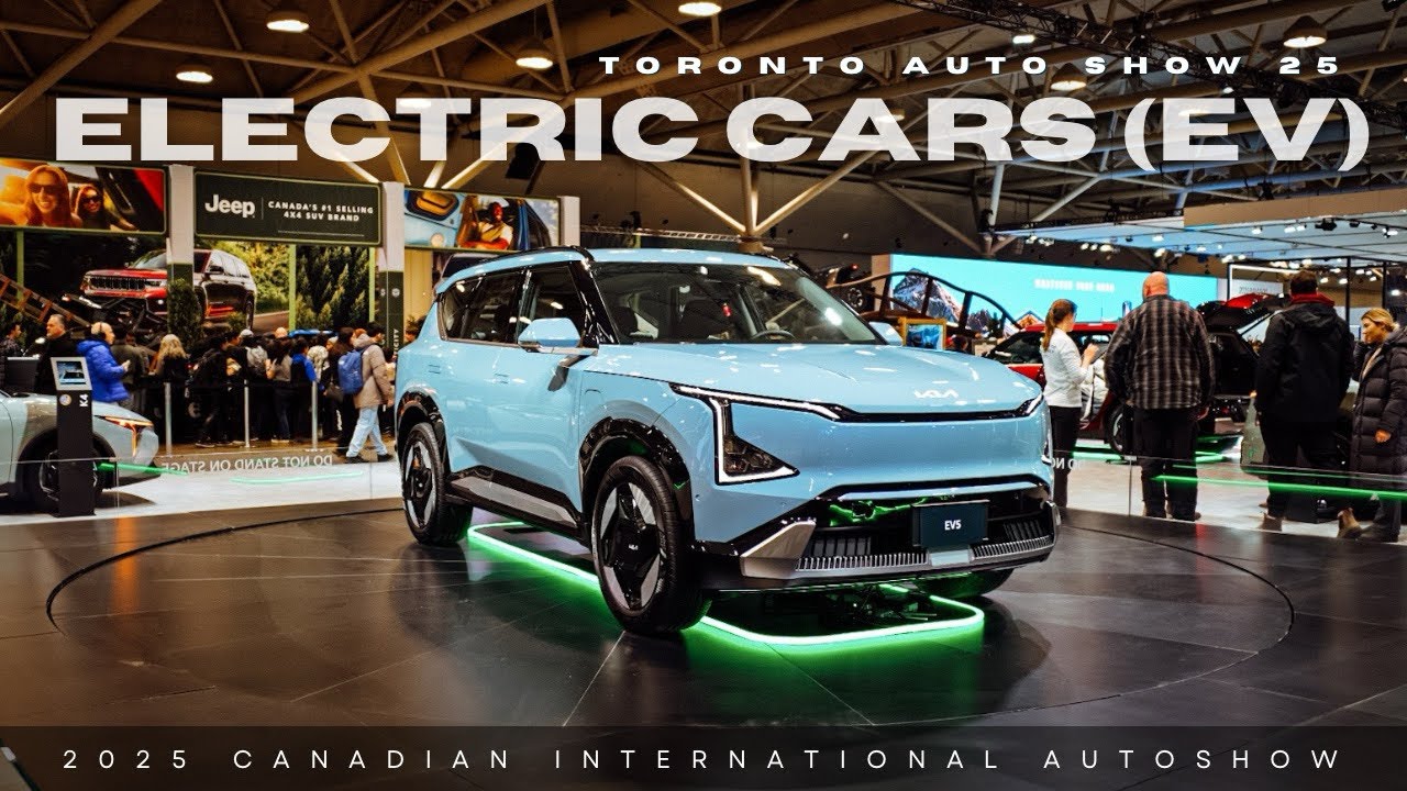 Toronto Auto Show 2025 | Electric Vehicles and more! - YouTube