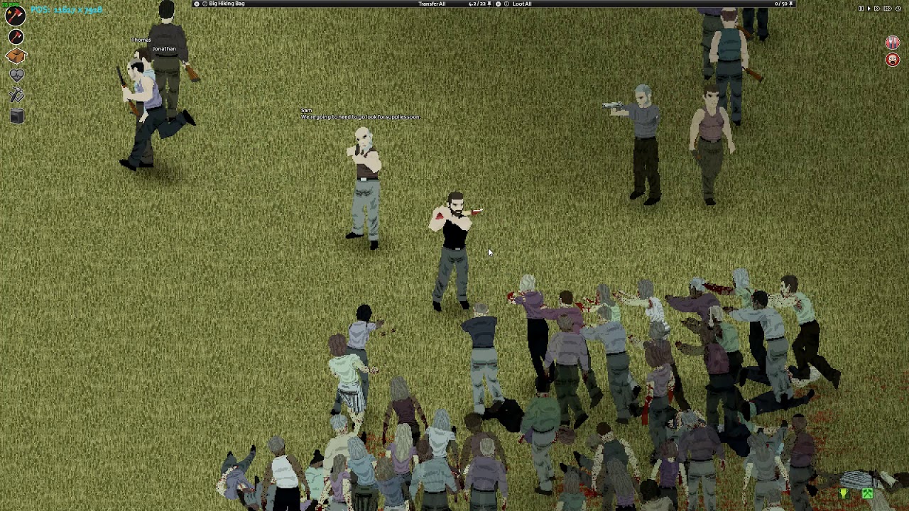 Project Zomboid - Guns blazing base defense! - YouTube