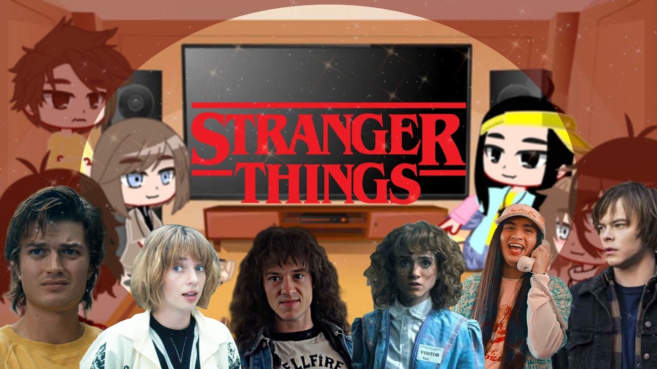{The fruity four & California duo react to themselves} (Stranger Things ...