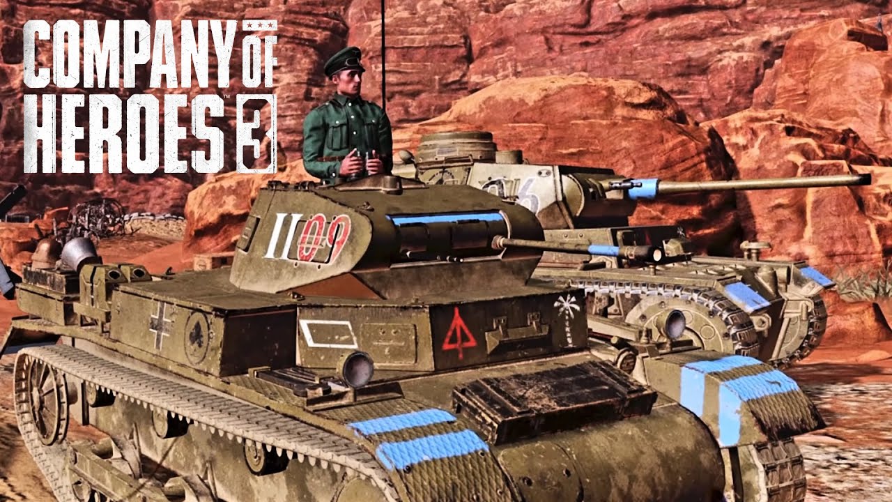 Tiger Tank Unleashed, Prelude to Gazala - Company of Heroes 3: Fearless ...