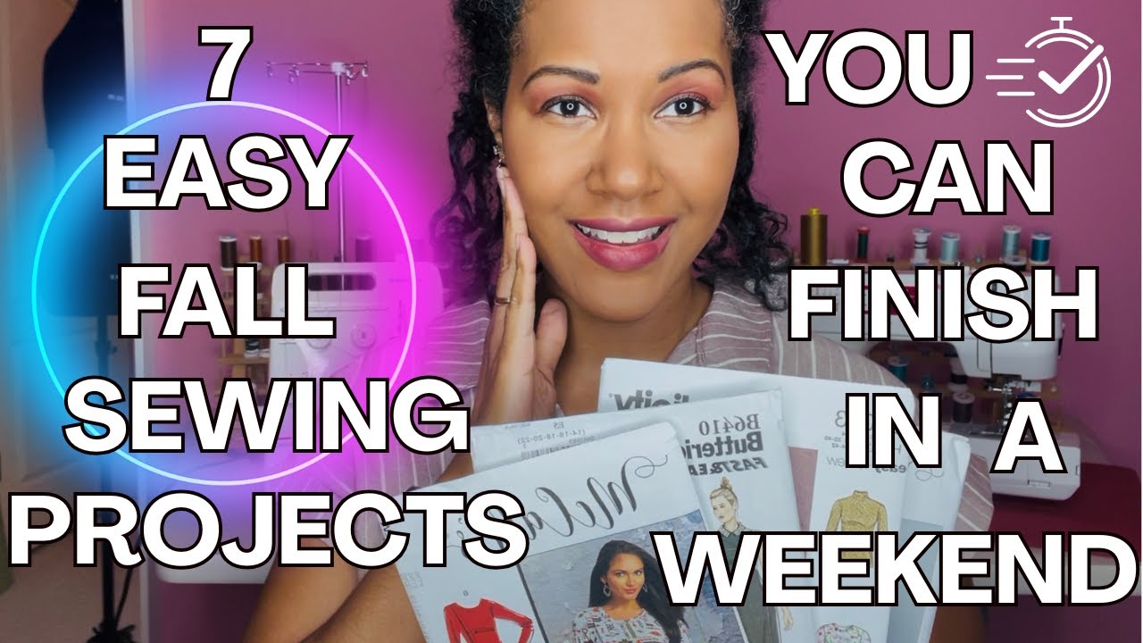 7 Easy Fall Sewing Projects You Can Finish in a Weekend - YouTube