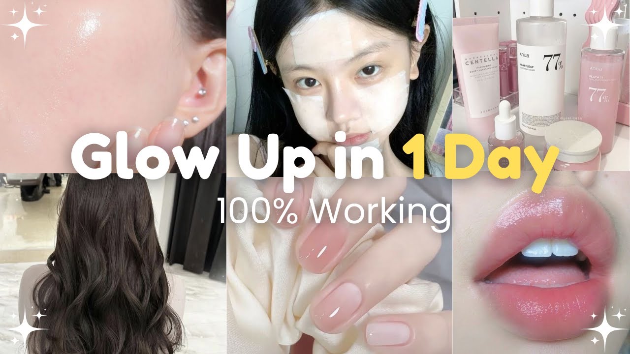 How To Glow up in 24 hours | Fast Skincare, Hair & Body Care Tips ...