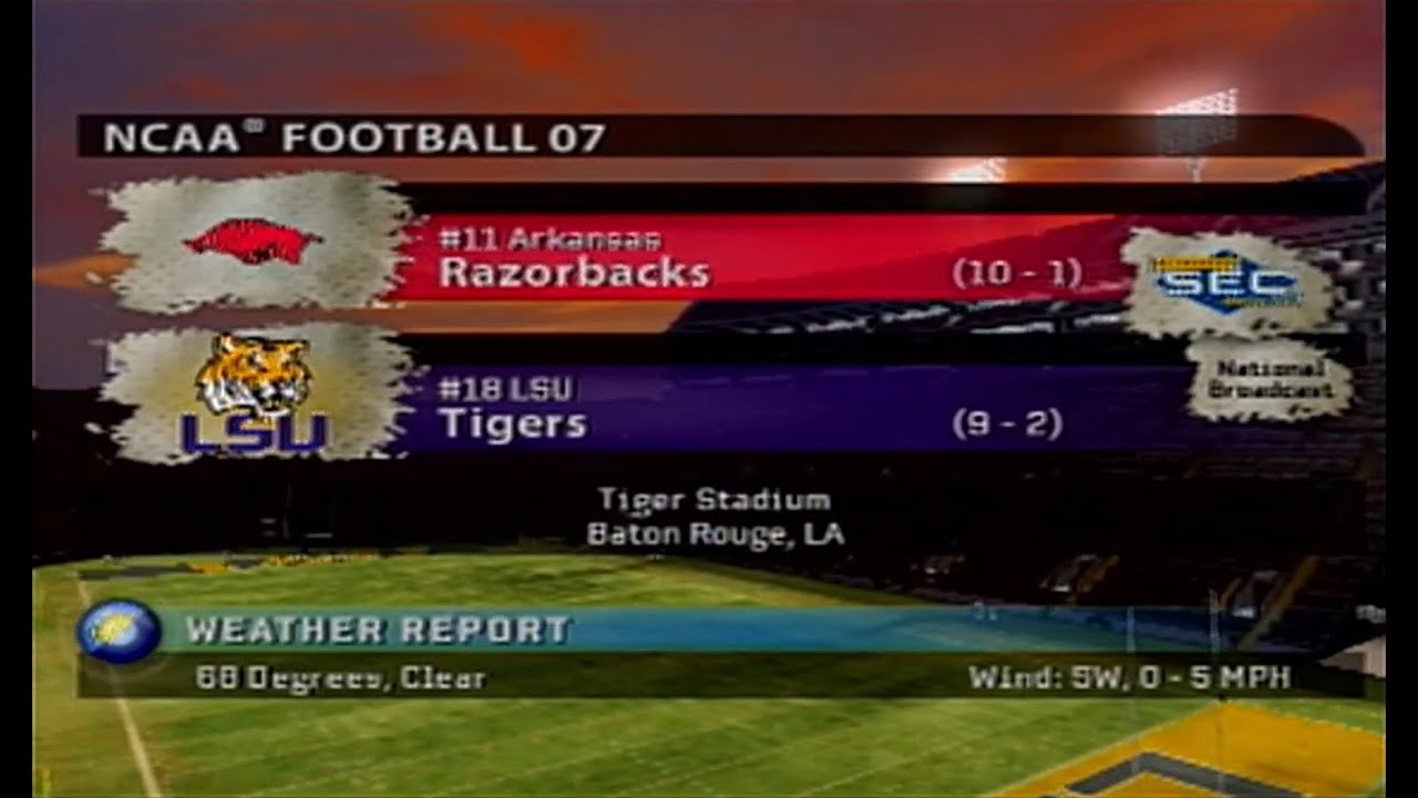 Battle for the Golden Boot: #11 Arkansas @ #18 LSU (Week 13) (2021 ...
