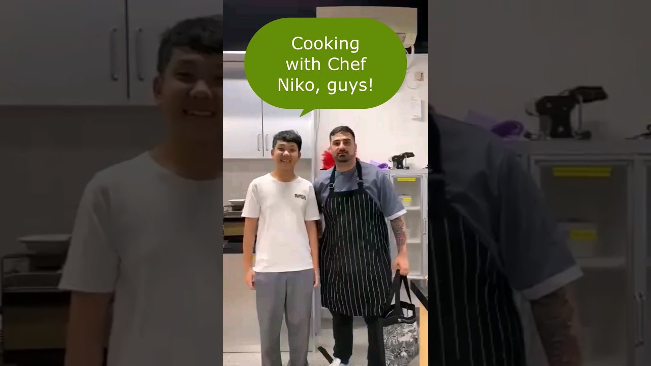 Cooking with Chef Niko - Michelin Chef! - YouTube
