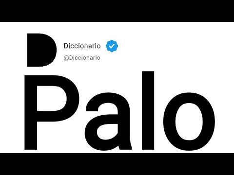 Palo Significado En Español - YouTube