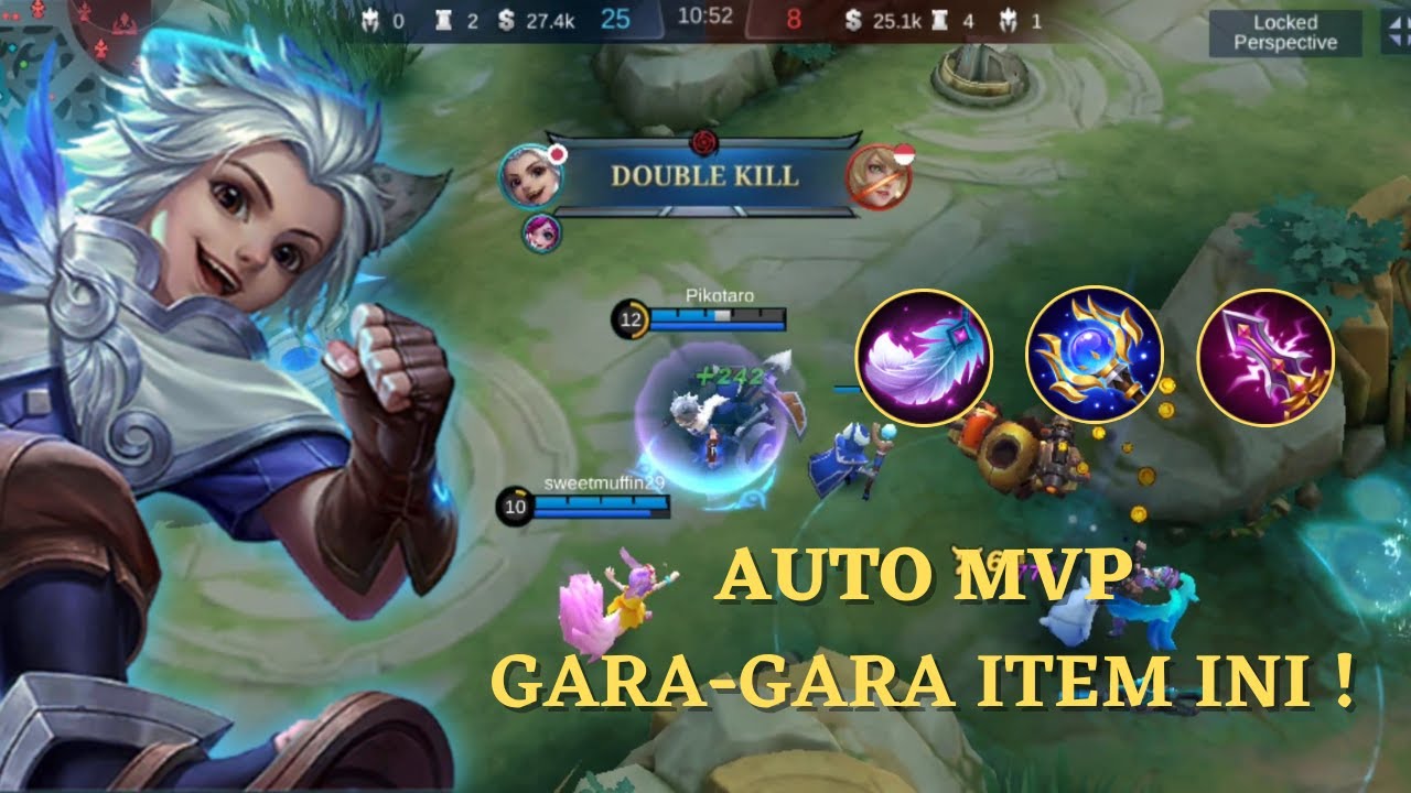 HARITH OP BANGET ! AUTO MVP GARA-GARA ITEM INI ! | GAMEPLAY HARITH ...