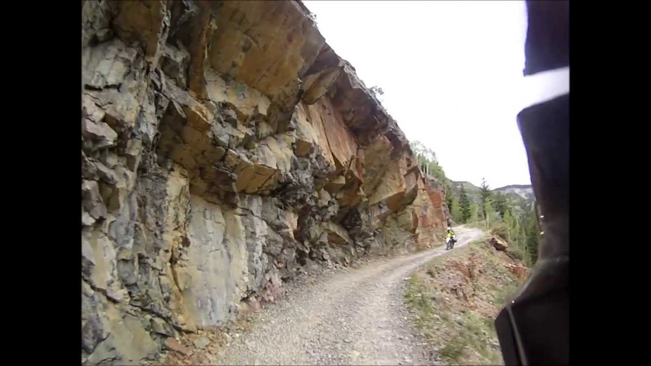 Alpine Loop in San Juan Mtns Colorado on KTM Adventure and Husqvarna ...