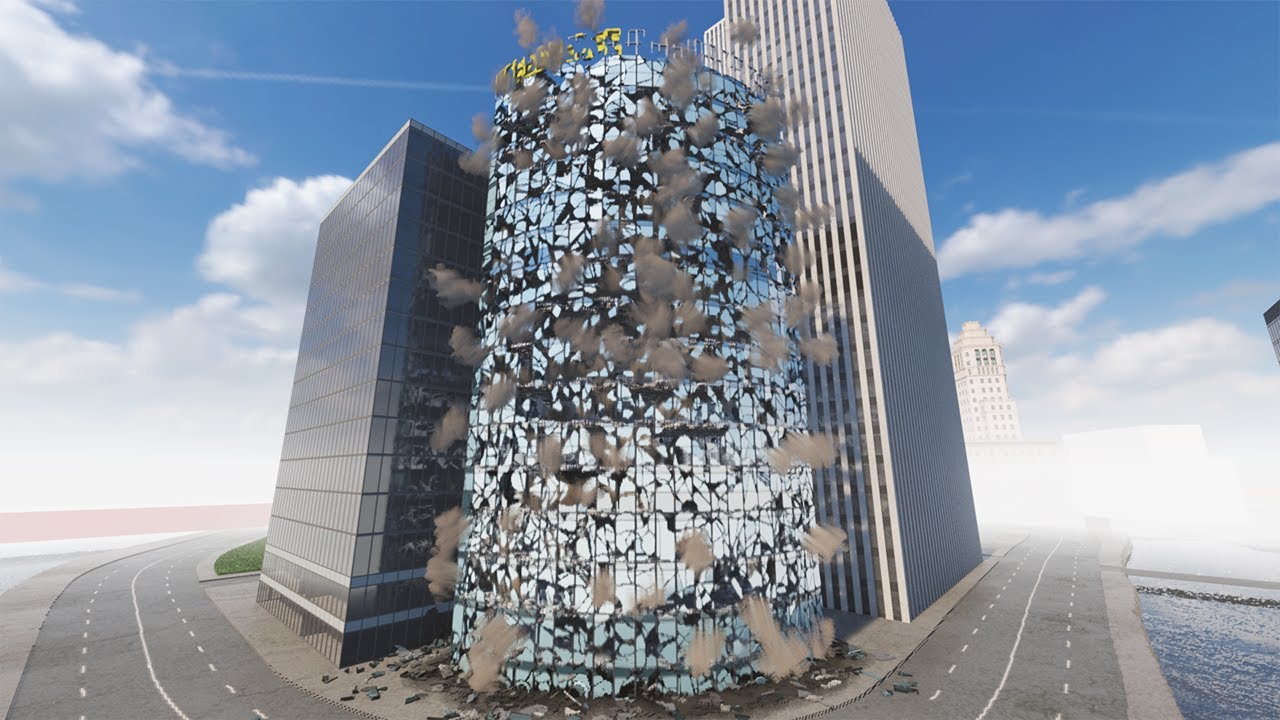 Satisfying Building Demolition #2 | Teardown - YouTube