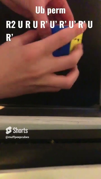 Ub perm #algorithm #algorithms #gancube #gancubes #jperm #jpermillion#permutation #rubikscube # ...