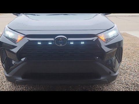 Raptor Lights installed to Toyota Rav 4 - YouTube