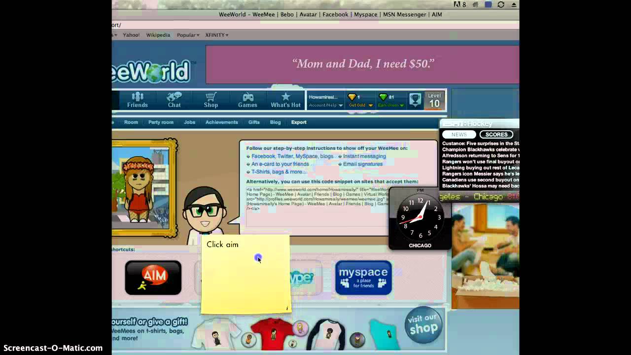 free weeworld clothes! 2 - YouTube
