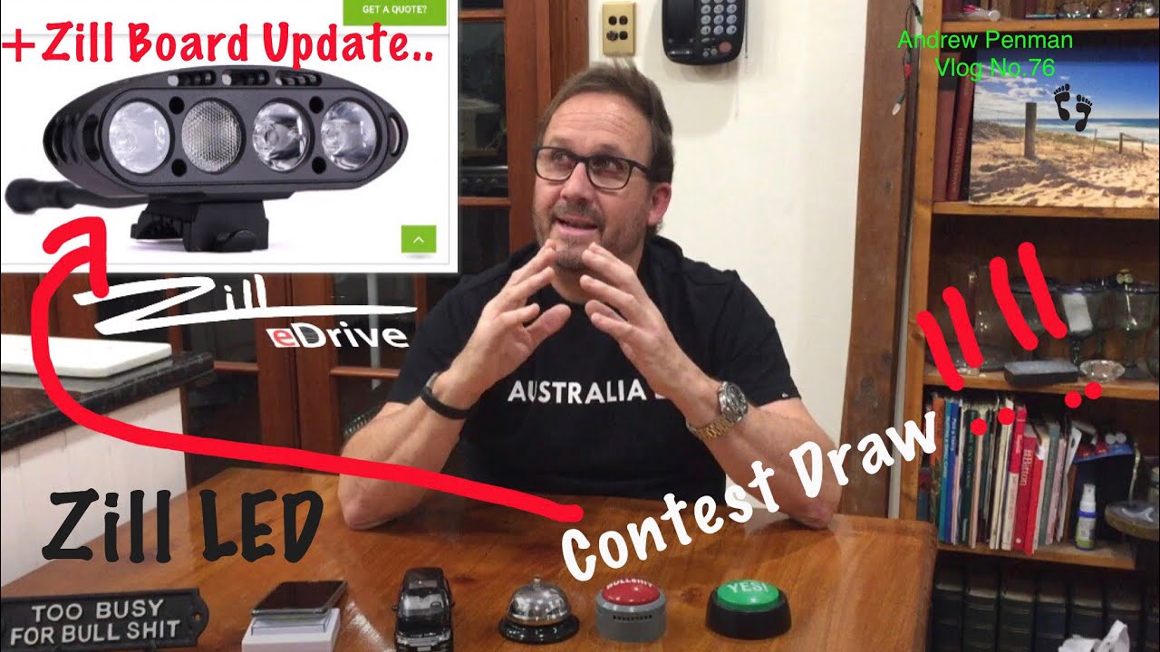 Zill Board LED Headlight Contest Draw Giveaway + Zill Board Update ...