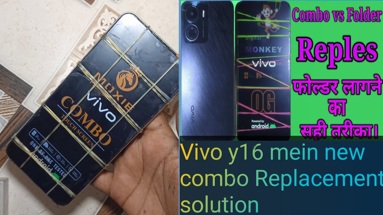 Vivo Y 16 LCD Replacement - YouTube