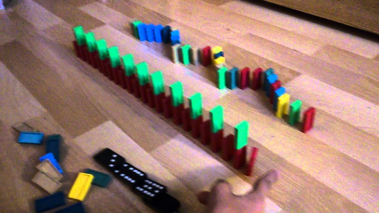 Domino experience (part.2) - YouTube