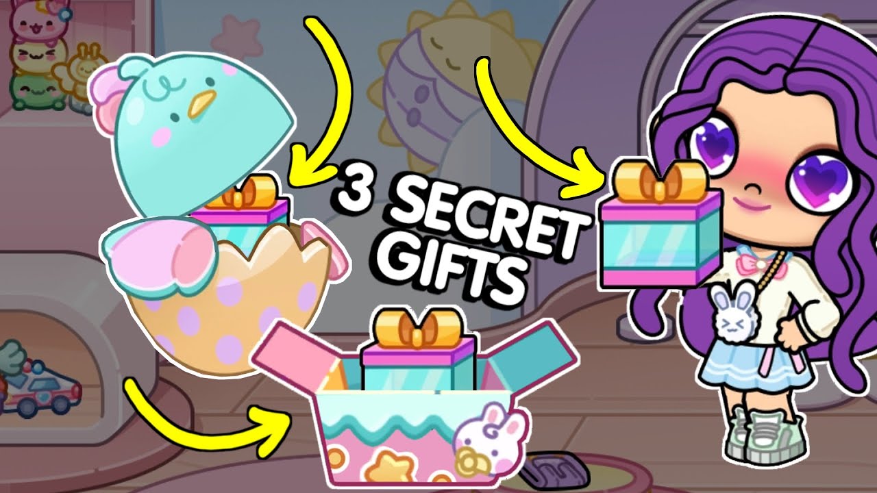 3 NEW SECRET GIFTS IN AVATAR WORLD // UPDATE AVATAR WORLD // HAPPY GAME ...