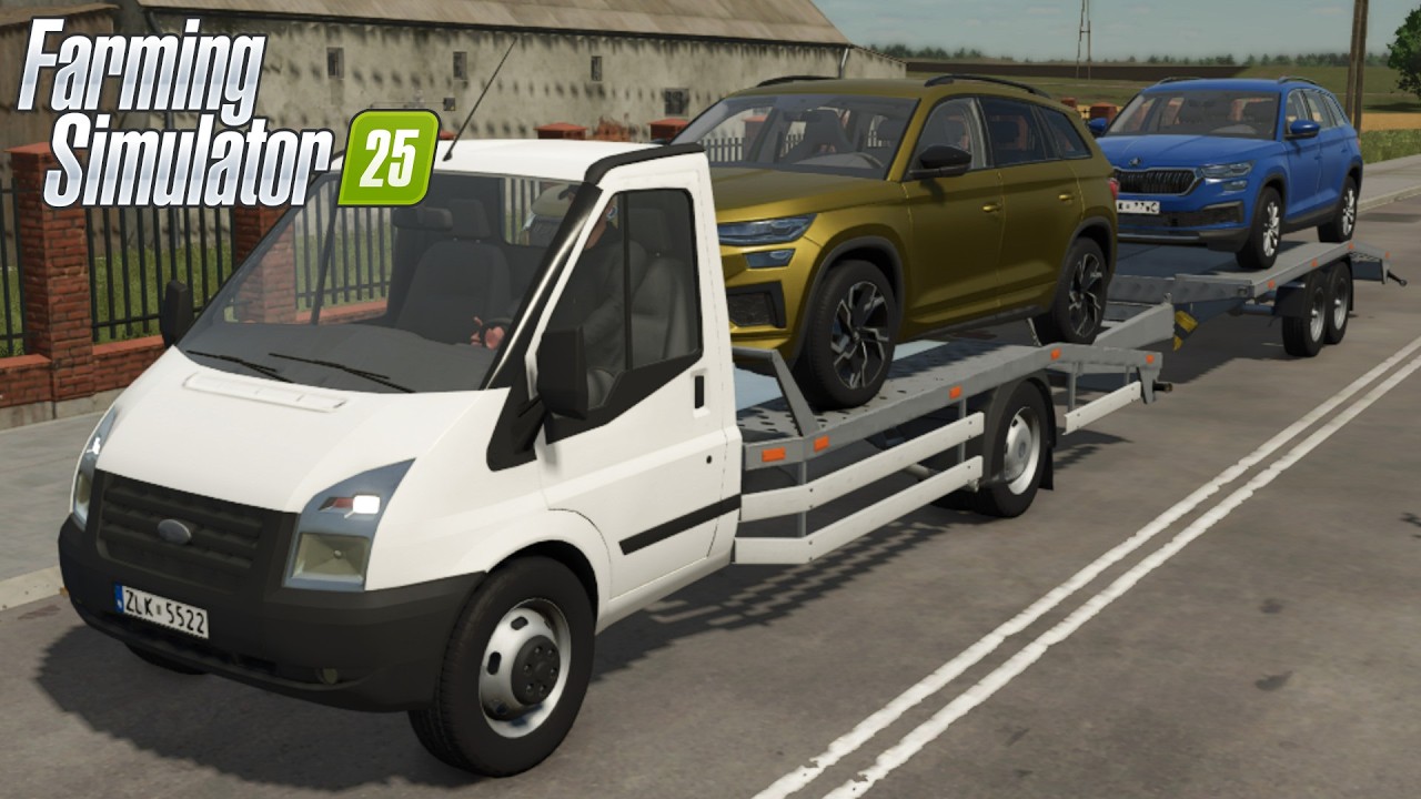FS25 - Rumbler Tow Car & Trailer - NEW CAR MOD for Farming Simulator ...