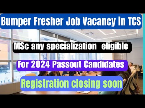 Hurry up..Registration closing soon....MSc 2024 Vacancy 🔥🔥 - YouTube
