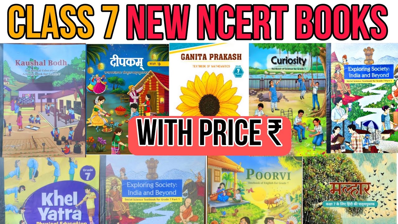 New NCERT Books for Class 7 | Latest 2025 Edition | Full Overview ...