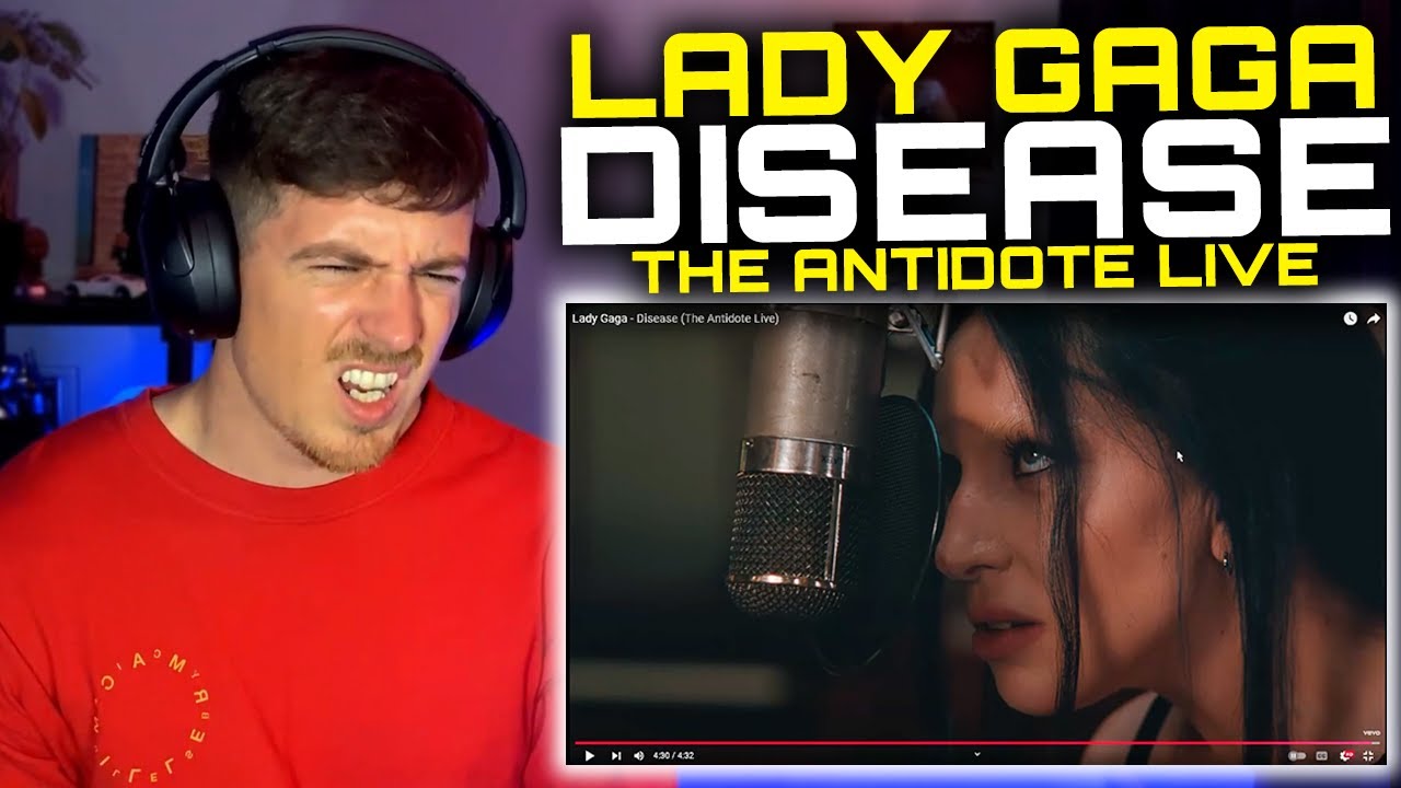 Reacting to Lady Gaga - Disease (The Antidote Live) - YouTube