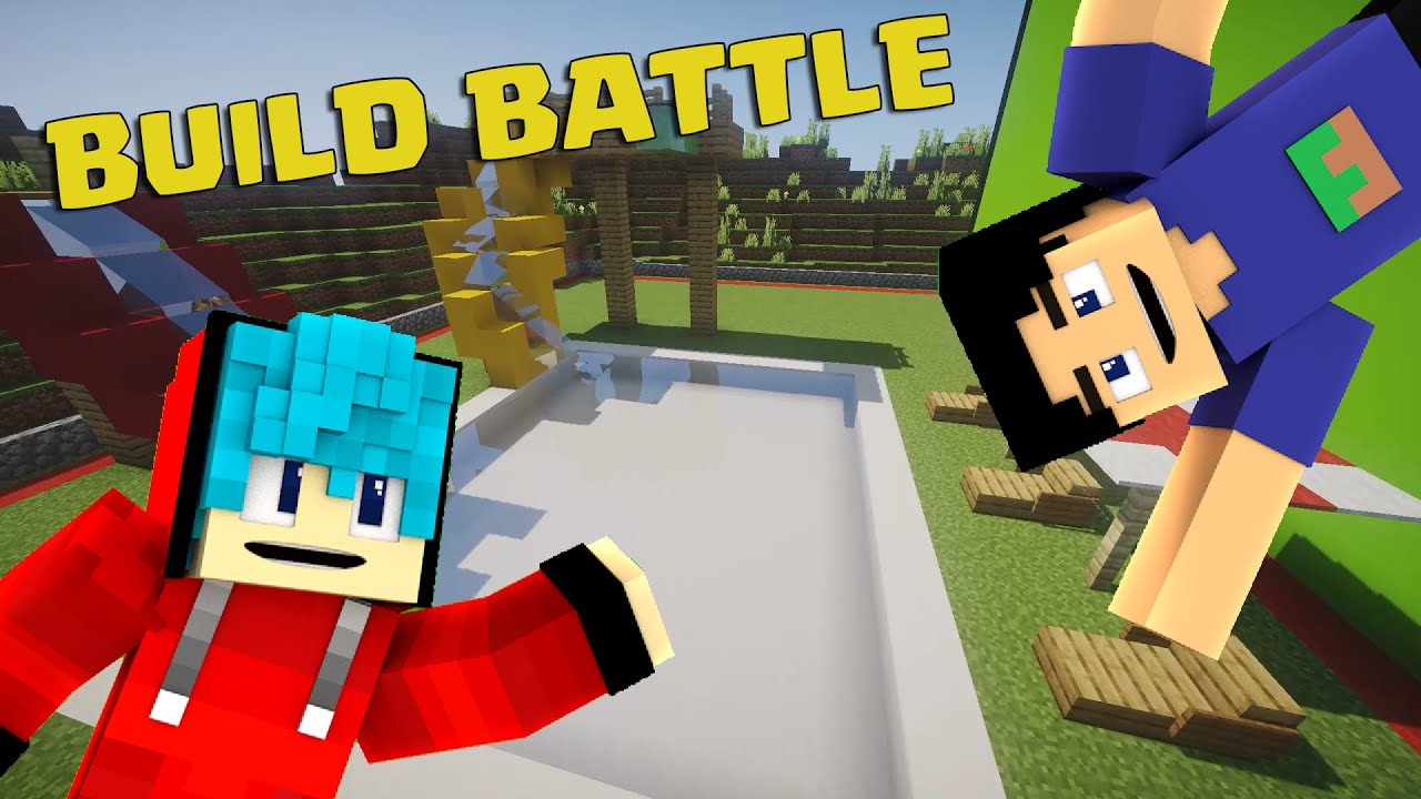 BUILD BATTLE TEMA TAMAN BERSAMA BAMBANG!!! - YouTube