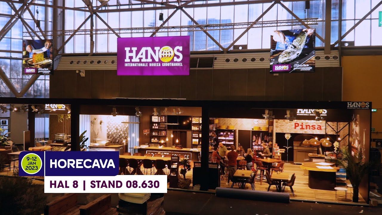 Bezoek HANOS op de Horecava van 2023 - YouTube