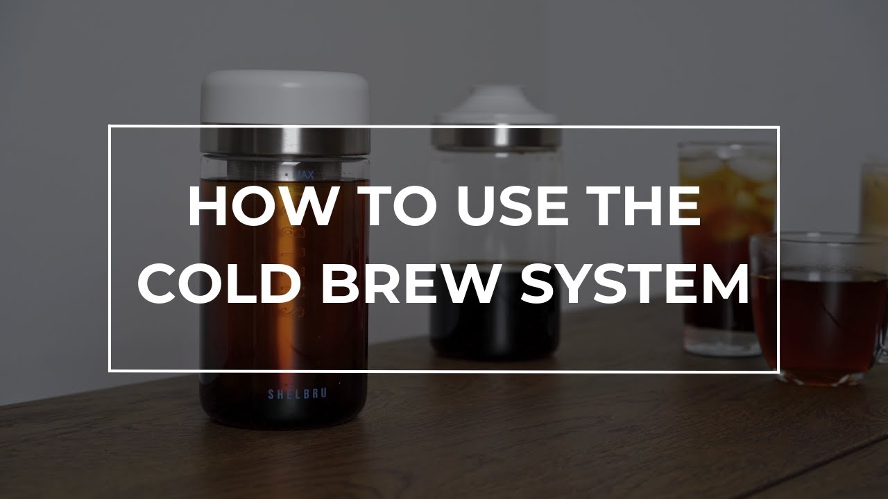 How to use the Shelbru Cold Brew System - YouTube