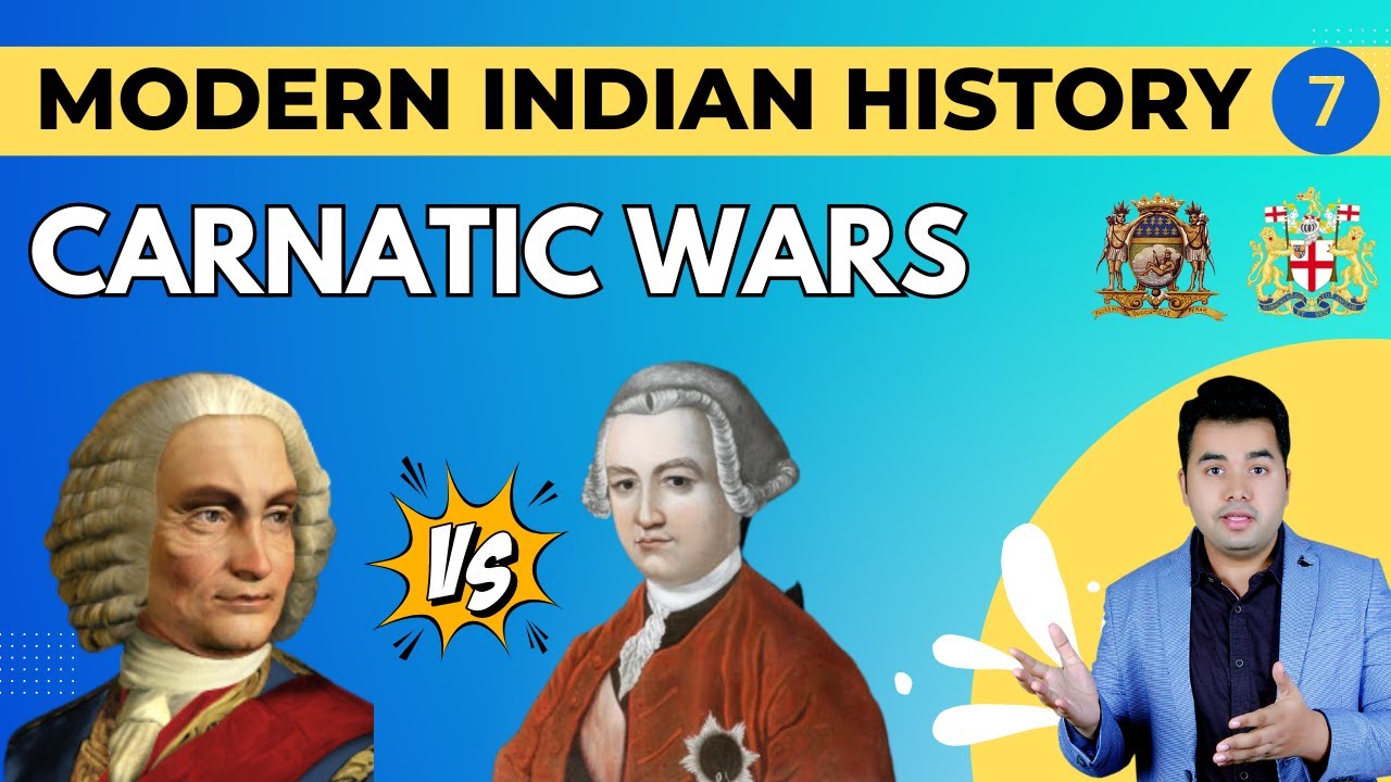 L-7 : Carnatic Wars | 1st, 2nd and 3rd Carnatic Wars | Modern History ...