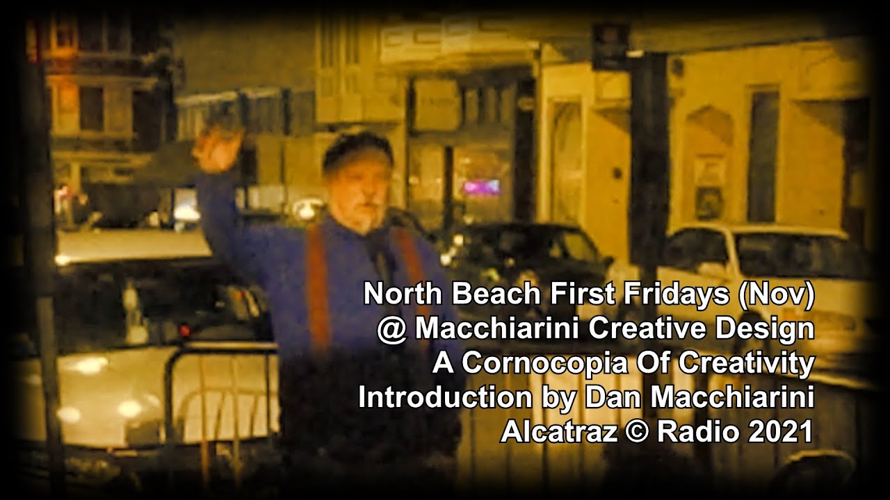 North Beach's First Friday (November) - Poetry Reading & Music - YouTube