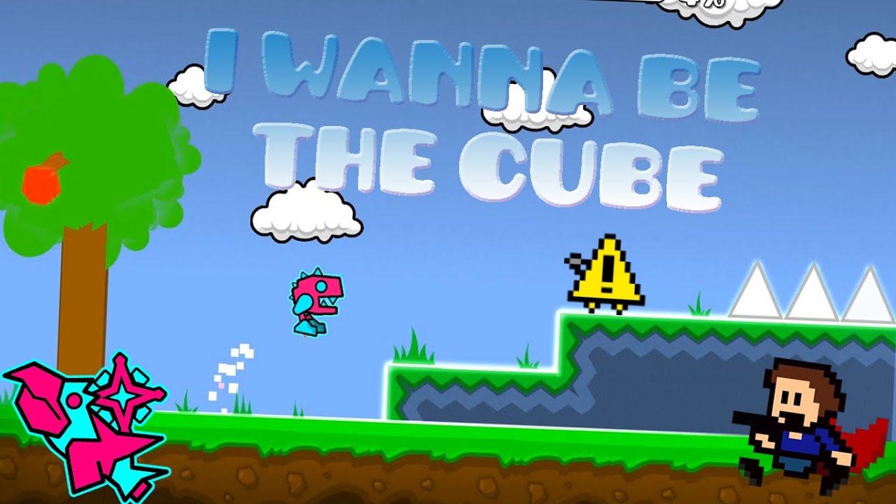 I wanna be the cube - Geometry Dash - By Pollete12 - YouTube