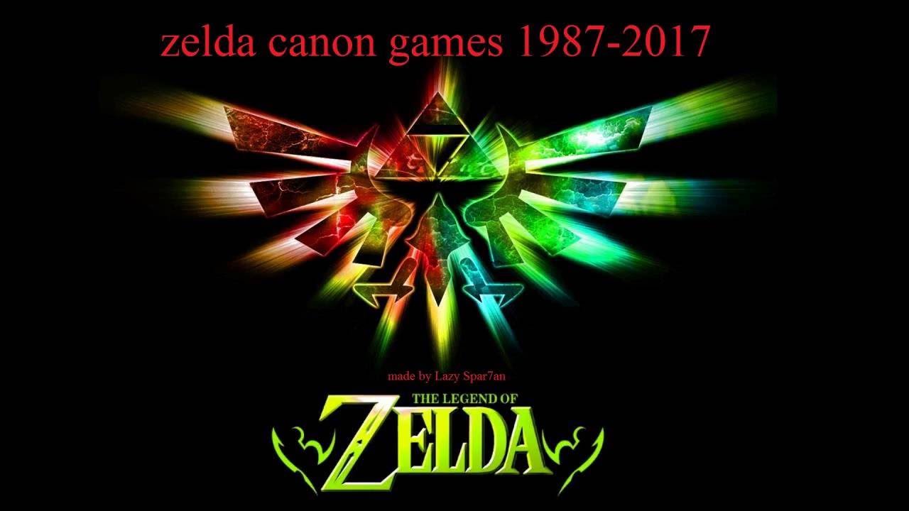 zelda canon games 1987-2017 - YouTube