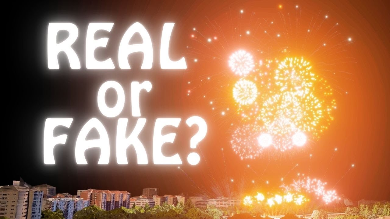 REAL OR FAKE FIREWORKS? - FWSIM - YouTube