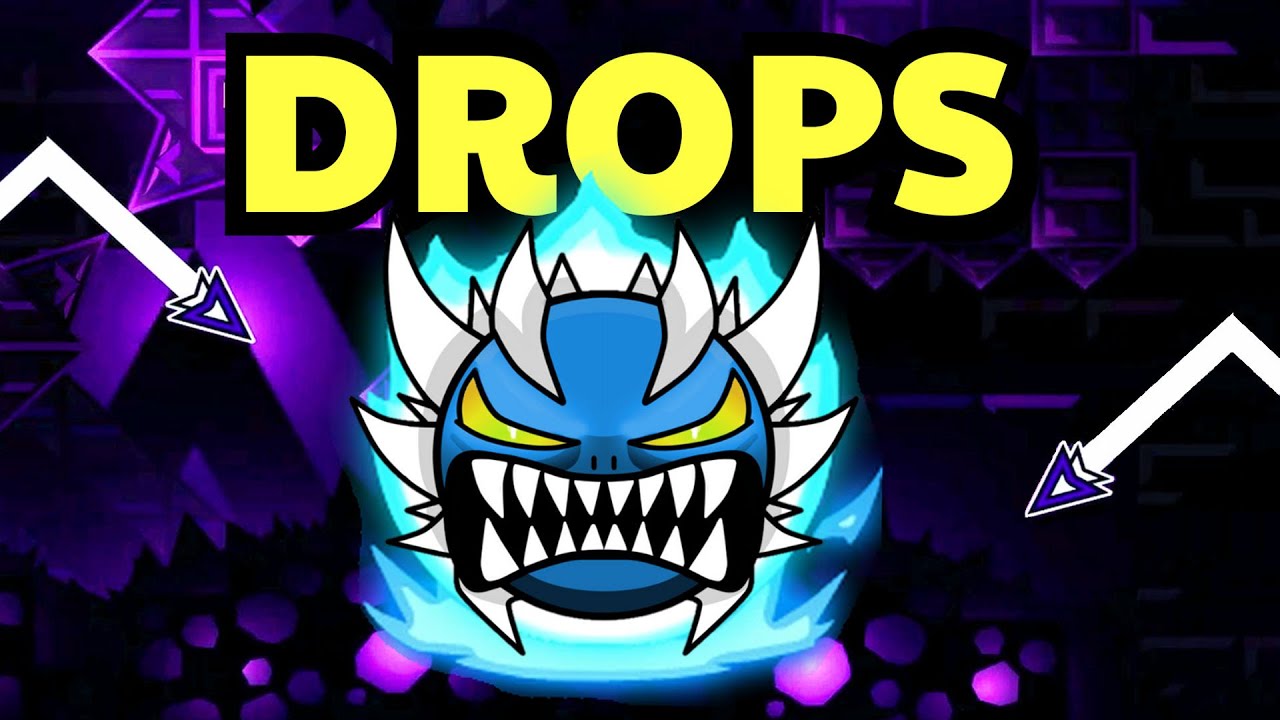 Los DROPS más Legendarios y ÉPICOS de todo Geometry dash 🌊 - YouTube