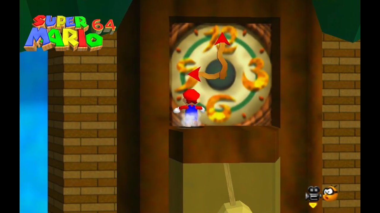 Super Mario 64 (3D all stars) Tick Tock Tick Tock Mario went in the ...