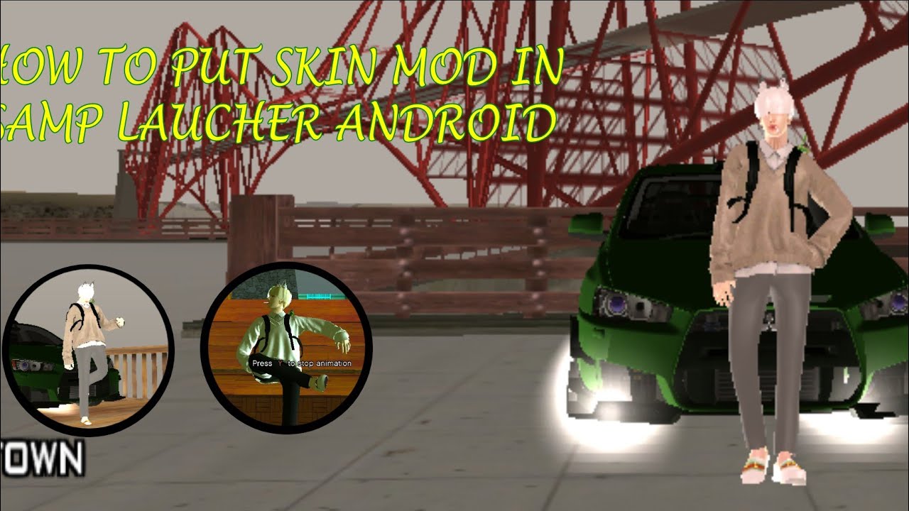 HOW TO PUT SKIN MOD IN GTA SAMP ANDROID - YouTube