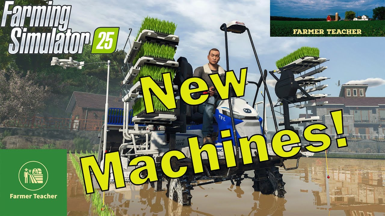 NEW Farming Simulator 25 Machines REVEALED! - YouTube