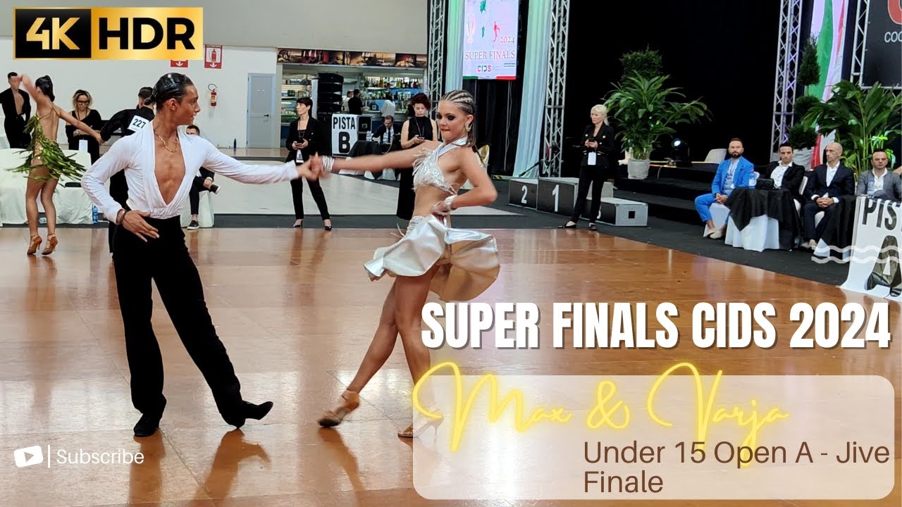 Super Finals CIDS 2024: Jive Under 15 Open A - Finale - YouTube