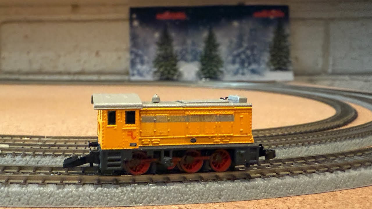 Marklin 81771 V36 Railbouw Leerdam Diesel Locomotive Test Run at z ...