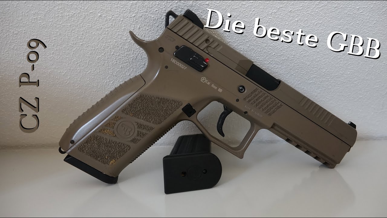 Review | ASG CZ P09 GBB 6mm | Die beste Einsteiger GBB | Airsoft German ...