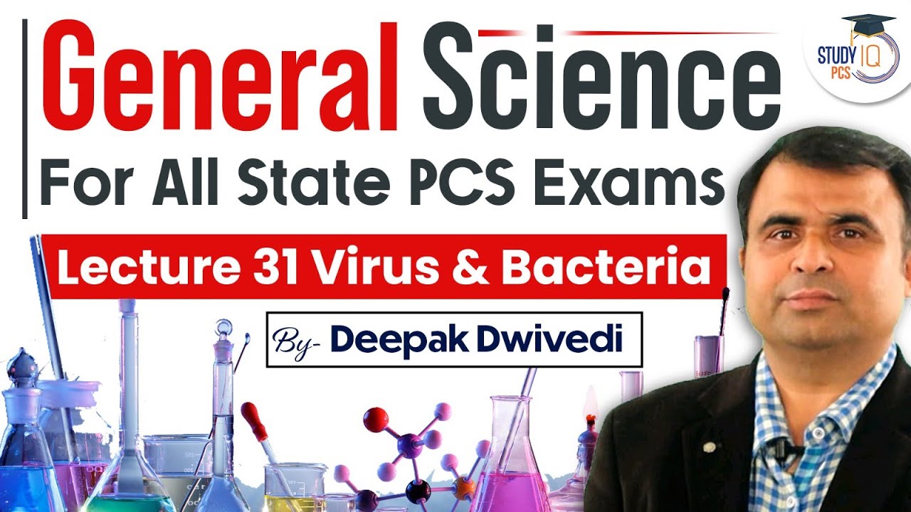 Virus and Bacteria | Biology for All Competitive Exams Lecture 31 ...
