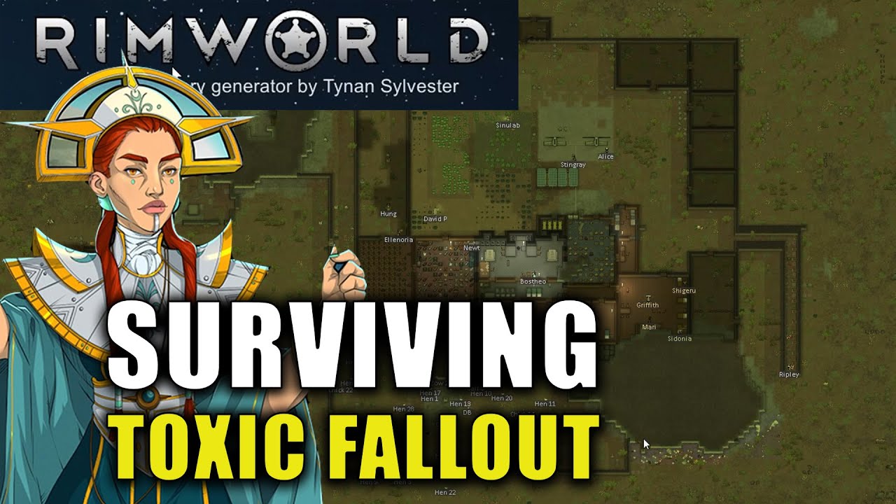 Surviving Toxic Fallout | RimWorld 1.3 Ideology Gameplay - YouTube