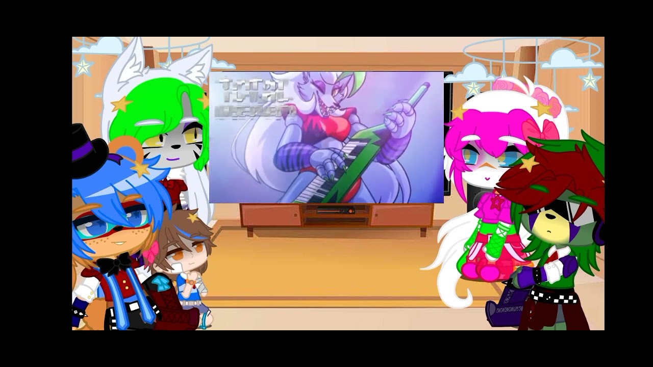 Glamrocks +Gregory react to "Total insecurity" [•-Really Lazy and ...