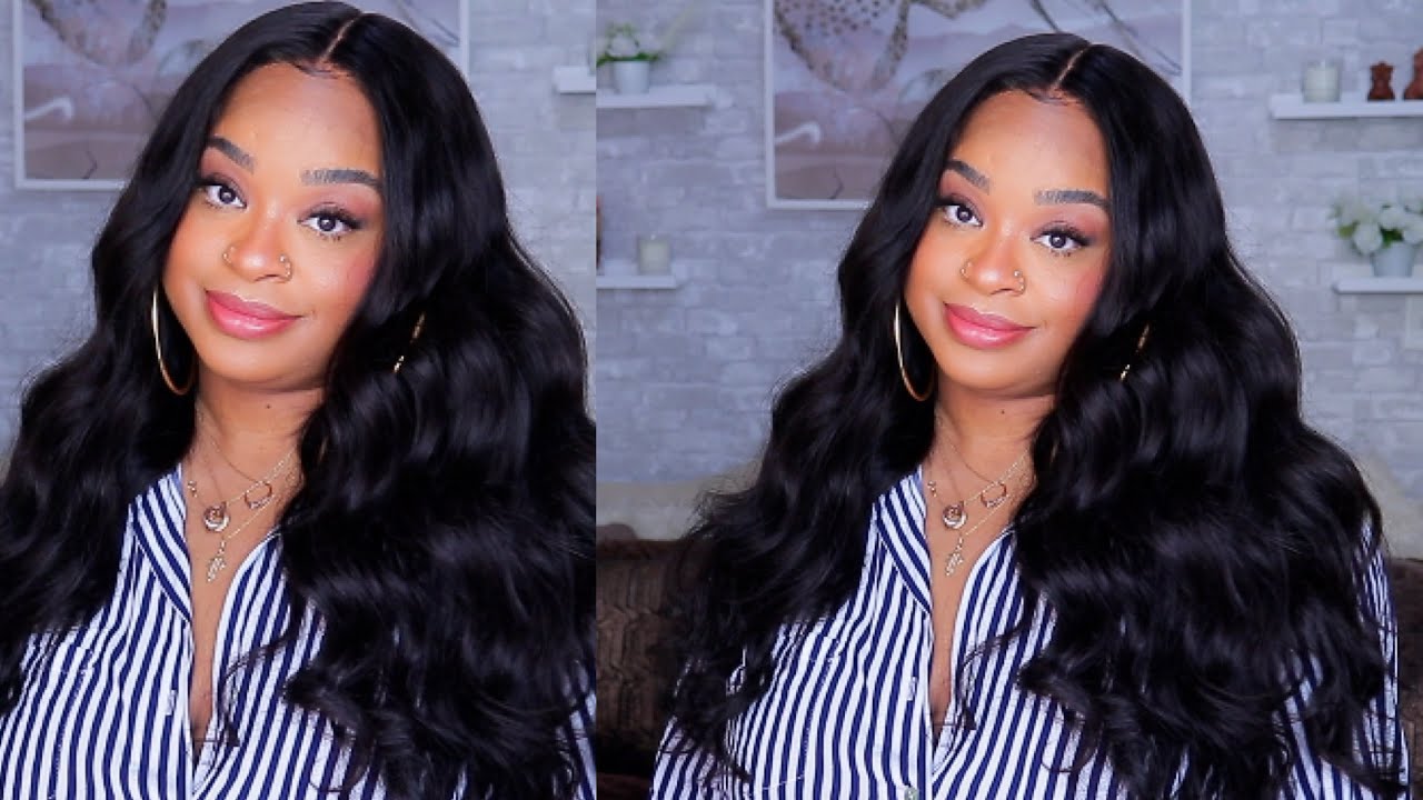 UNICE HAIR | 5X5 CLOSURE WIG | COMPLETELY GLUELESS | INSTALL + STYLE ...
