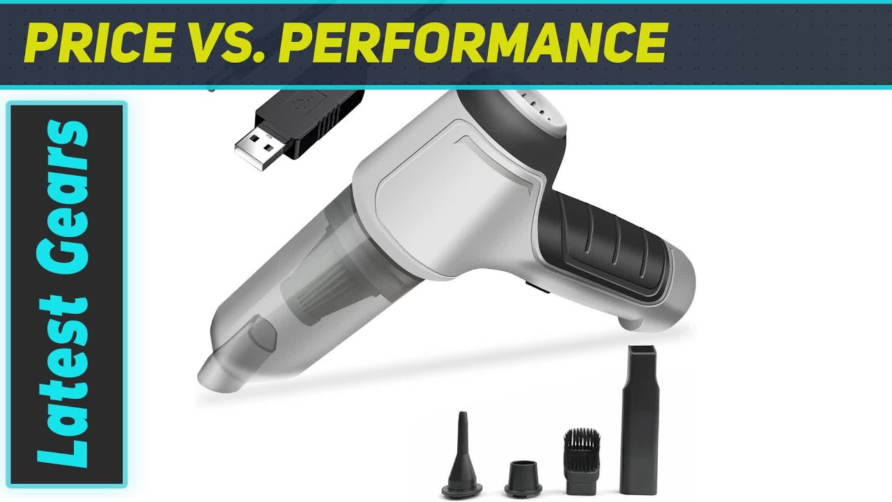 DJW Car Vacuum Cleaner - Discover the Best Mini Handheld Gun Cordless ...