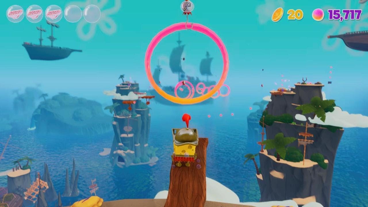 SpongeBob SquarePants: The Cosmic Shake Deck Scrubber - YouTube