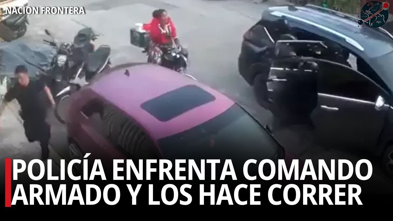 🔴VIDEO: Policía enfrenta solo a comando armado y los hace correr ...