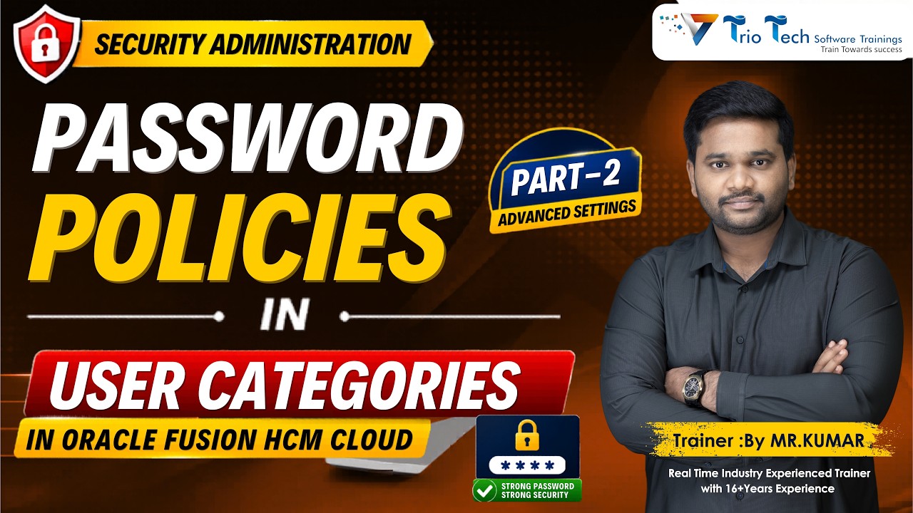 🔥 Struggling with Password Policies in Oracle Fusion HCM? Watch This ...