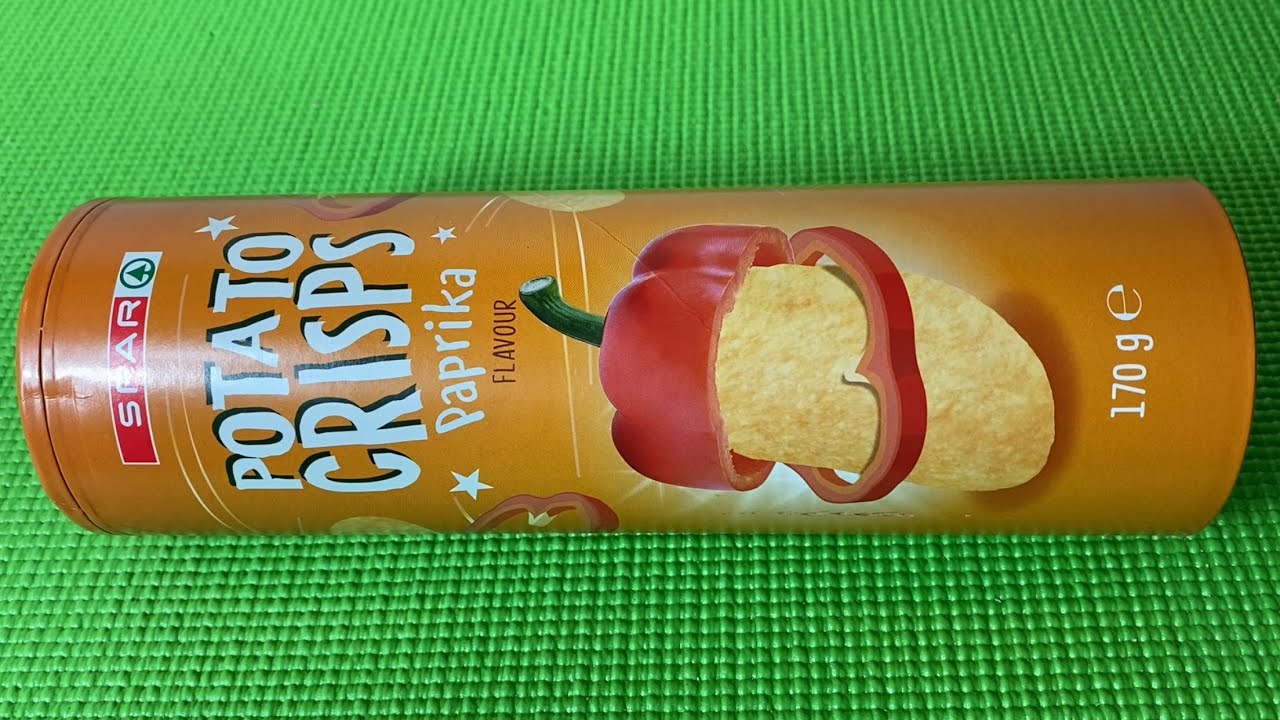 Spar Chips Potato Crisps Paprika Unboxing | Crisps Unboxing ...