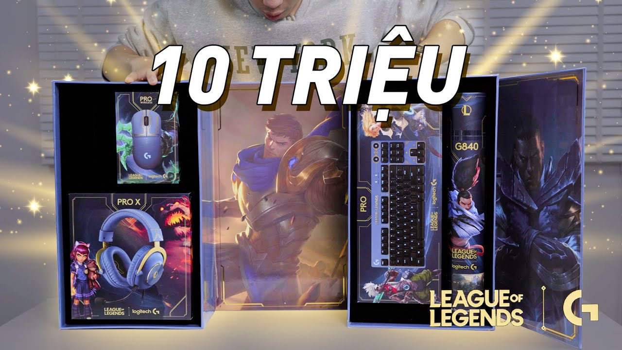 Bộ gear Logitech x League of Legends có gì đặc biệt mà đắt thế? - YouTube